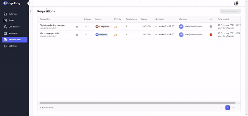 Filter – Hedgehog System