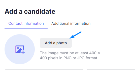 Adding a candidate – Hedgehog System